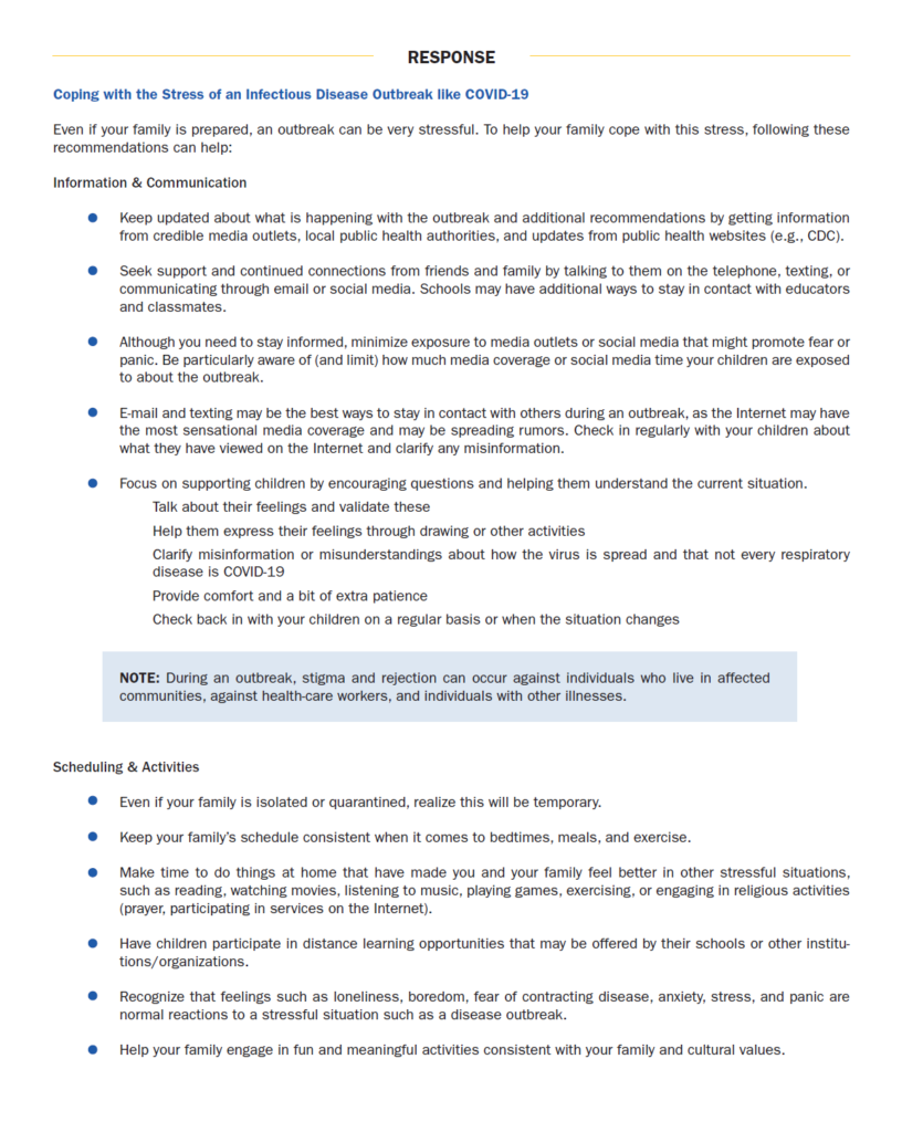 COVID-19 Resources for Families - Access Health Louisiana