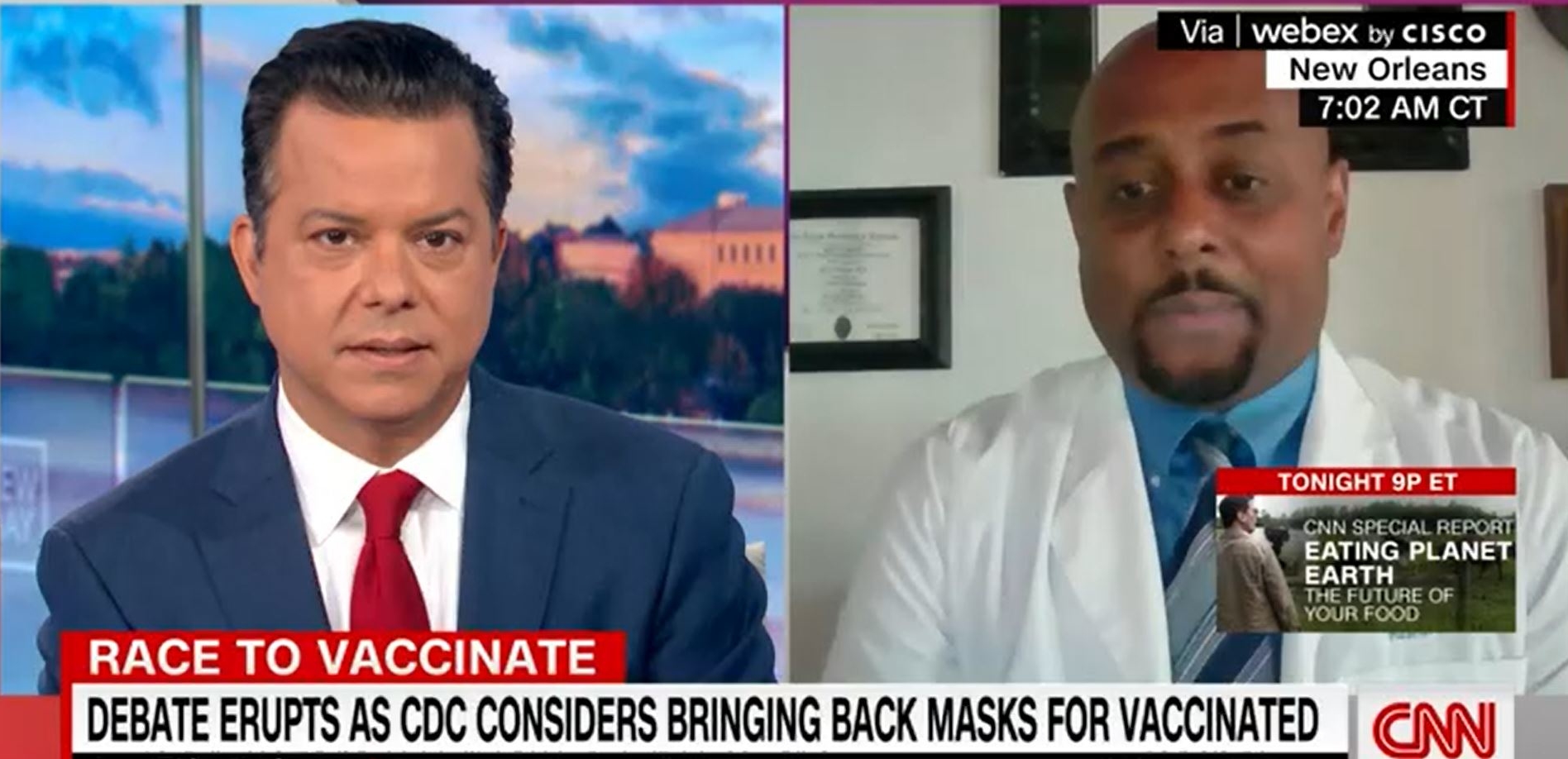AHL Community Medicine Doc Griggs appears on CNN - Access Health Louisiana