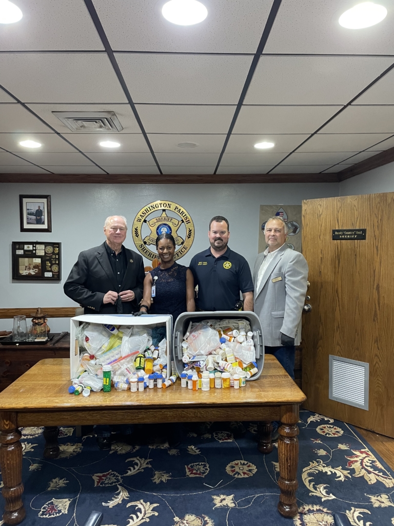 WASHINGTON PARISH DRUG TAKE BACK day a success! - Access Health Louisiana